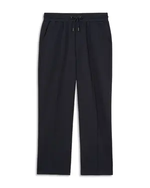 REISS Form Straight Fit Drawstring Jogger Pants - Navy