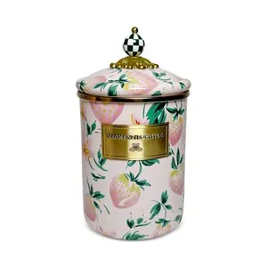 MACKENZIE-CHILDS Strawberry Medium Canister - Multi