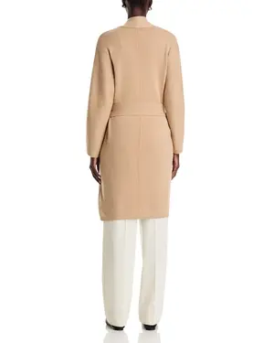 Vince Wool & Cashmere Belted Cardigan