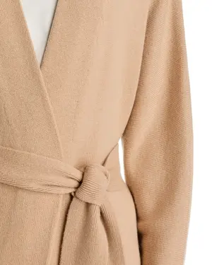 Vince Wool & Cashmere Belted Cardigan
