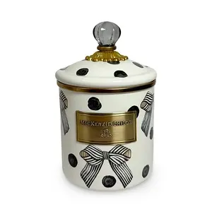 MACKENZIE-CHILDS As A Bow Small Canister - Pretty