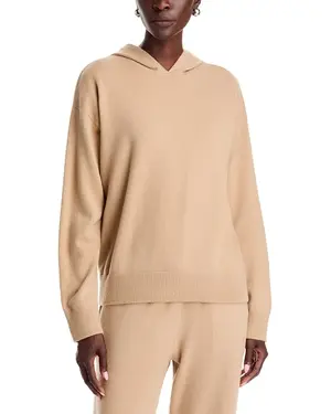 Vince Wool & Cashmere Pullover Hoodie - Camel