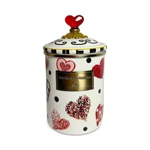 MACKENZIE-CHILDS Love Medium Canister - Multi