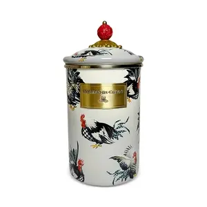 MACKENZIE-CHILDS Henhouse Large Canister - Multi