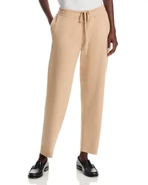 Vince Cotton Stretch Drawstring Jogger Pants - Camel