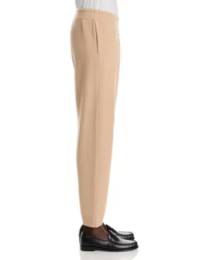 Vince Cotton Stretch Drawstring Jogger Pants - Camel
