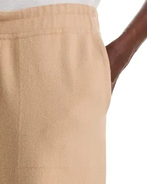 Vince Cotton Stretch Drawstring Jogger Pants - Camel