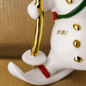 VILLEROY & BOCH Christmas Classics 2026 Snowman Ornament