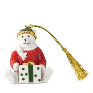 VILLEROY & BOCH Christmas Classics 2026 Teddy Bear Ornament - Multi