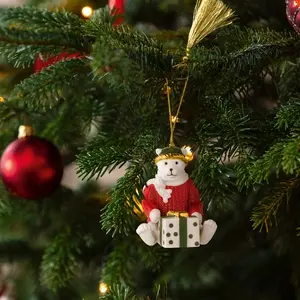 VILLEROY & BOCH Christmas Classics 2026 Teddy Bear Ornament