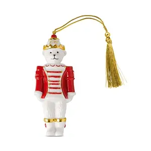 VILLEROY & BOCH Christmas Classics 2026 Teddy Nutcracker Ornament - Multi