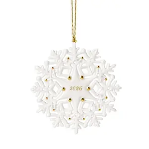 VILLEROY & BOCH Christmas Classics 2026 Snowflake Ornament - Multi