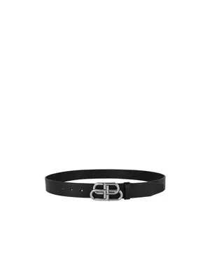 Balenciaga Bb Belt - Black