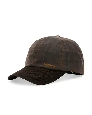 Barbour Arlene Waxed Cotton Baseball Cap - Muted