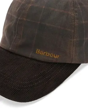 Barbour Arlene Waxed Cotton Baseball Cap