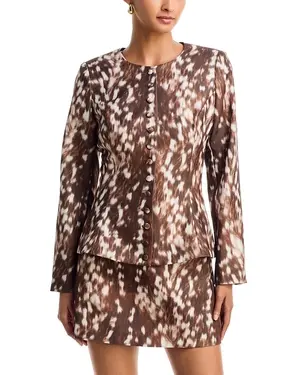 Aqua Long Sleeve Jackets For Women