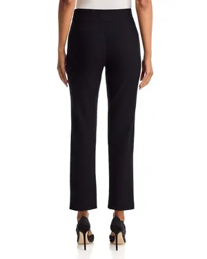 Aqua Ponte Slim Stretch Pants Exclusive - Black