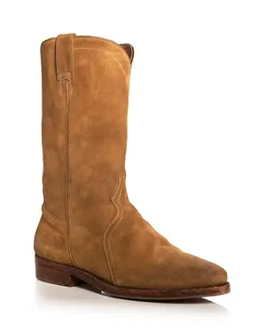 JIL SANDER Bruce Suede Boots - Walnut