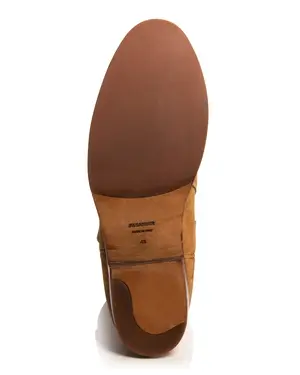 JIL SANDER Bruce Suede Boots - Walnut