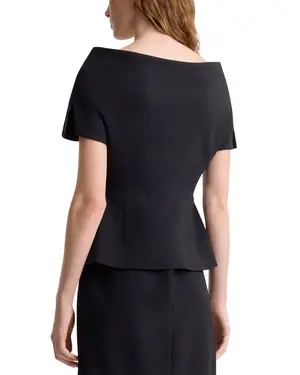 FFORME Dalia Paneled Off-the-shoulder Top