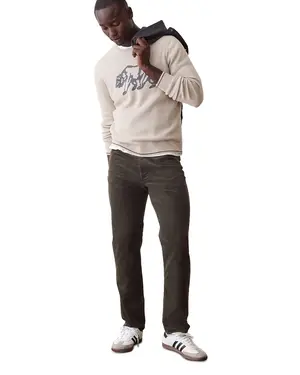 Marine Layer Varsity Relaxed Fit Intarsia Crewneck Sweater