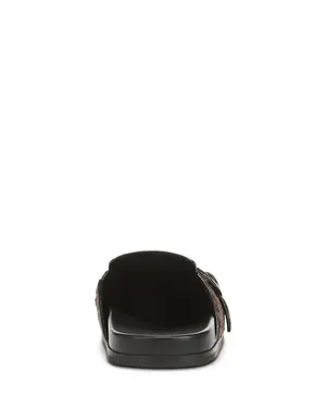 Vince Leon Calf Hair Mule Flats