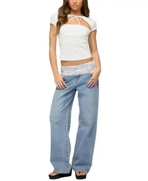 EDIKTED Meridia Cutout Top