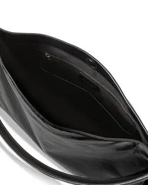 Veronica Beard Crinkle Leather Shoulder Bag