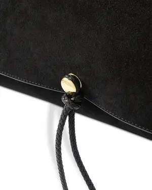 Veronica Beard Edit Suede Shoulder Bag