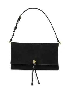 Veronica Beard Edit Suede Shoulder Bag
