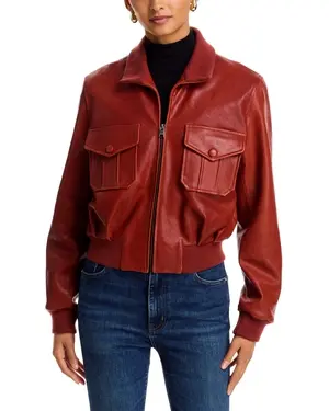 FRAME The Leather Ace Jacket