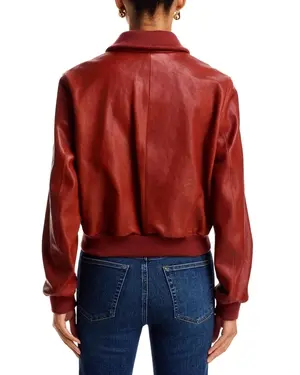 FRAME The Leather Ace Jacket