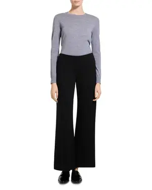 Theory Straight Leg Knit Trousers