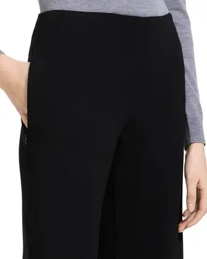 Theory Straight Leg Knit Trousers