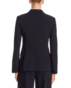 Theory Slim Fit Tuxedo Jacket In Admiral Crepe