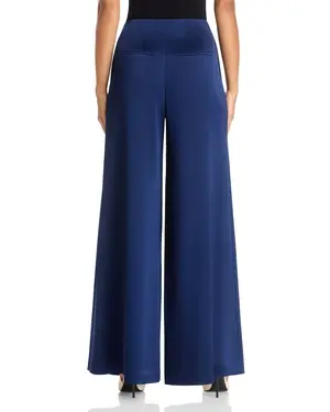 Alice + Olivia Eloise Wide Leg Pleated Pants