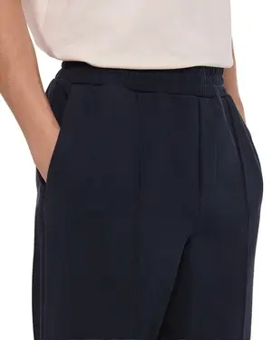 Helmut Lang Relaxed Fit Compact French Terry Logo Sweatpants
