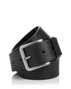 Vince Leather Belt - Black