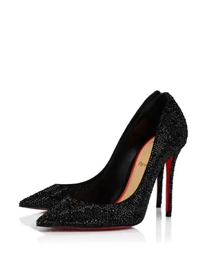 CHRISTIAN LOUBOUTIN La Pigalle Strass Pumps