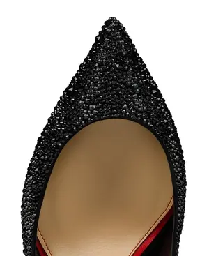 CHRISTIAN LOUBOUTIN La Pigalle Strass Pumps