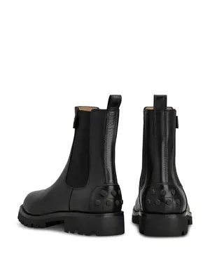 TOD'S Leather Ankle Boots