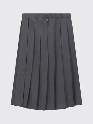 Fabiana Filippi High-waisted Pleated Wool-blend Mini Skirt