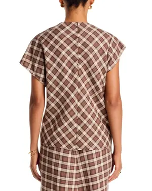 WAYF Laurel Top Laurel Cotton Gathered Top