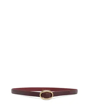 Gerard Darel Sofia Leather Belt - Redwine