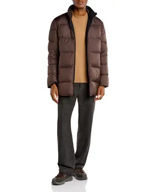 Moncler Didessa Reversible Stand Collar Down Parka