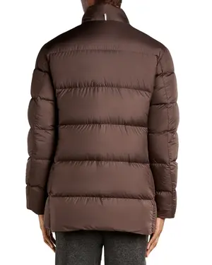 Moncler Didessa Reversible Stand Collar Down Parka