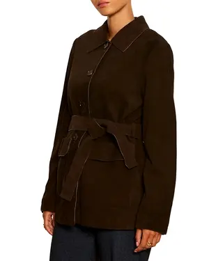 Sanctuary Avid Suede City Coat
