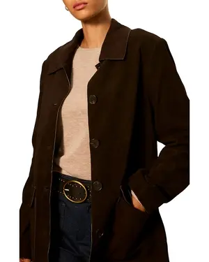 Sanctuary Avid Suede City Coat