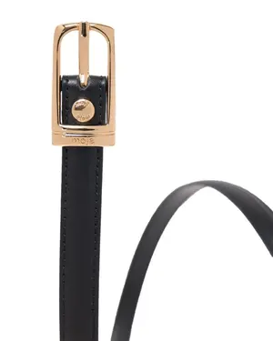 Maje Slim Leather Belt