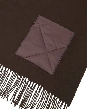 Maje Hooded Wool Scarf